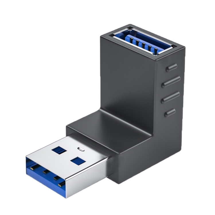 ENKAY USB 3.0 Adapter 90 Degree Angle Male to Female Combo Coupler ...