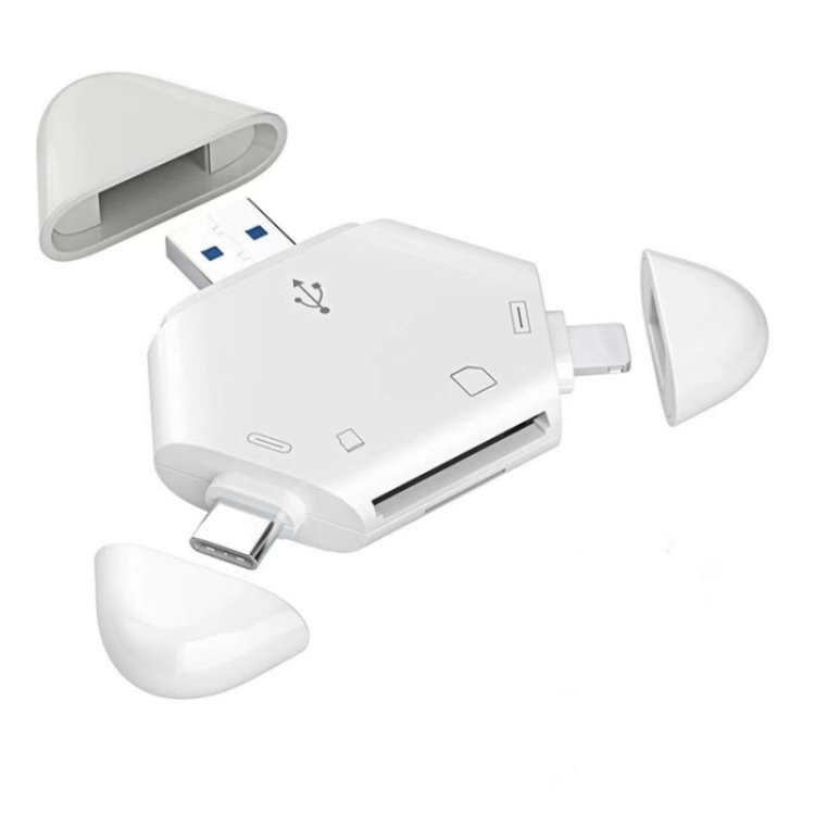 LCOPM For Type-C / USB Computer Android Magnetic Card Reader Tablet SD ...