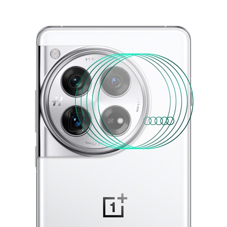 OnePlus 12 5개 ENKAY Hat-Prince 9H 후면 카메라 렌즈 강화 유리 필름