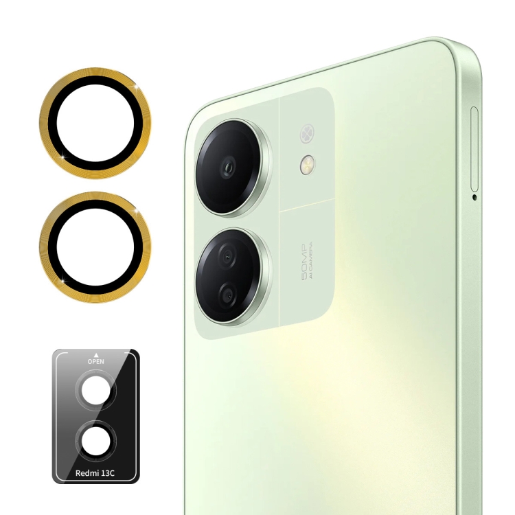 Dành cho Xiaomi Redmi 13C ENKAY Hat-Prince 9H Ống kính camera phía sau ...