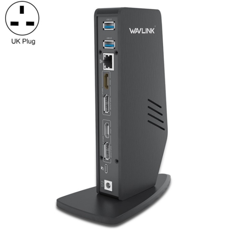 WAVLINK WL-UG69DK5 Laptop Dubbele 5K / 4K 60Hz Monitoradapter USB 3.0 ...