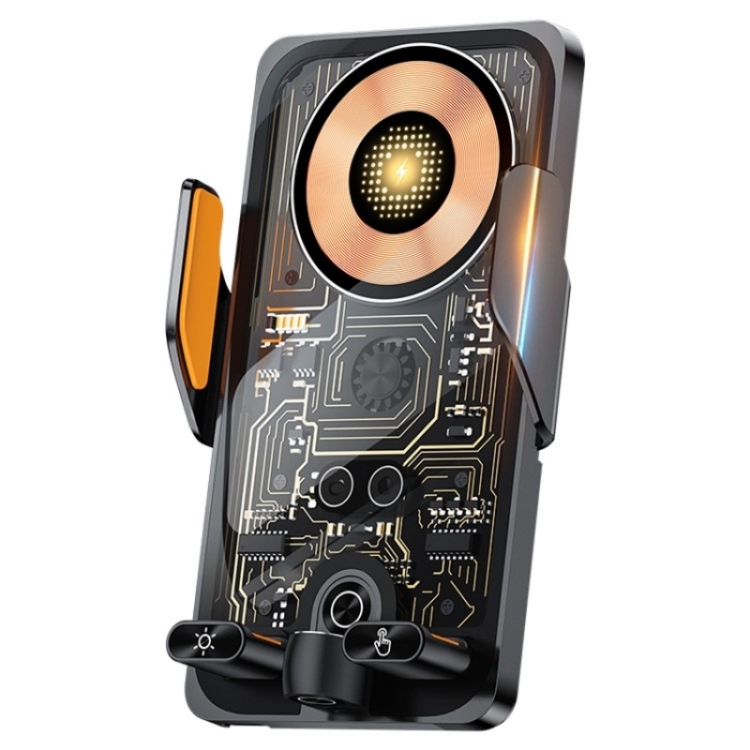 C1 Car Wireless 66W Fast Charger Phone Holder Infrared Sensor Punk ...