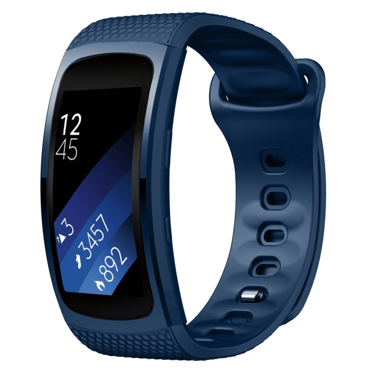 Dải đồng hồ silicon cho Samsung Gear Fit2 SM-R360, Kích thước dây đeo ...