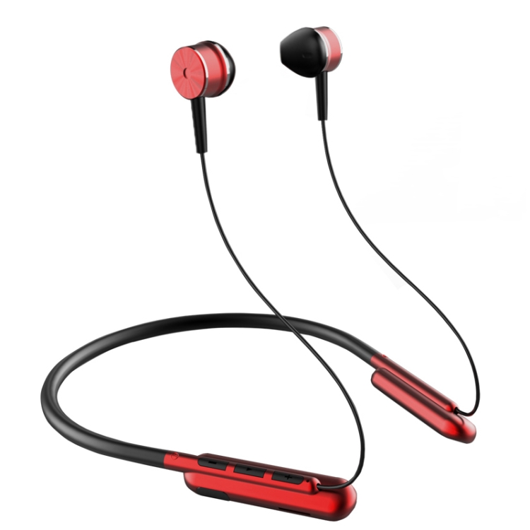 DM-26 Binaural Wireless Retractable Neckband Foldable Bluetooth 5.0 In ...