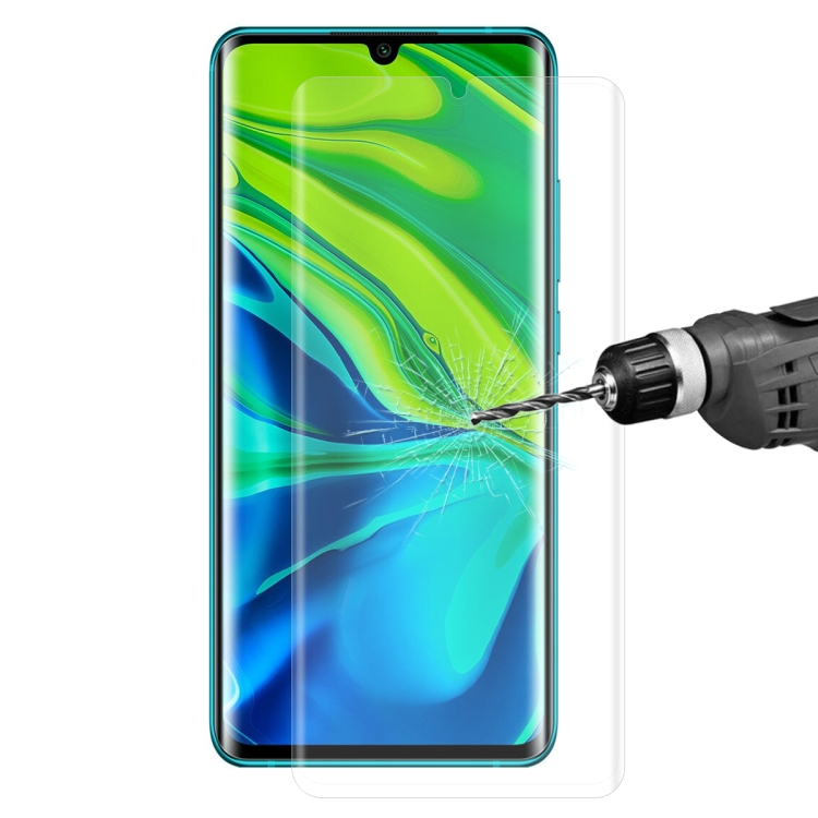 XIAOMI MI CC9 Pro / MI Note 10 Global ENKAY Hat-Prince 0.26mm 9H 3D 방폭형 전체 화면 곡선 열 굽힘 강화 유리 필름 (투명)