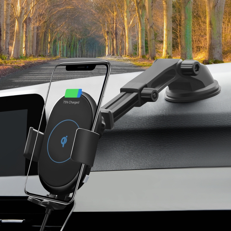 C15 Car Wireless Charger Coil Automatic Induction Wireless Charging ...