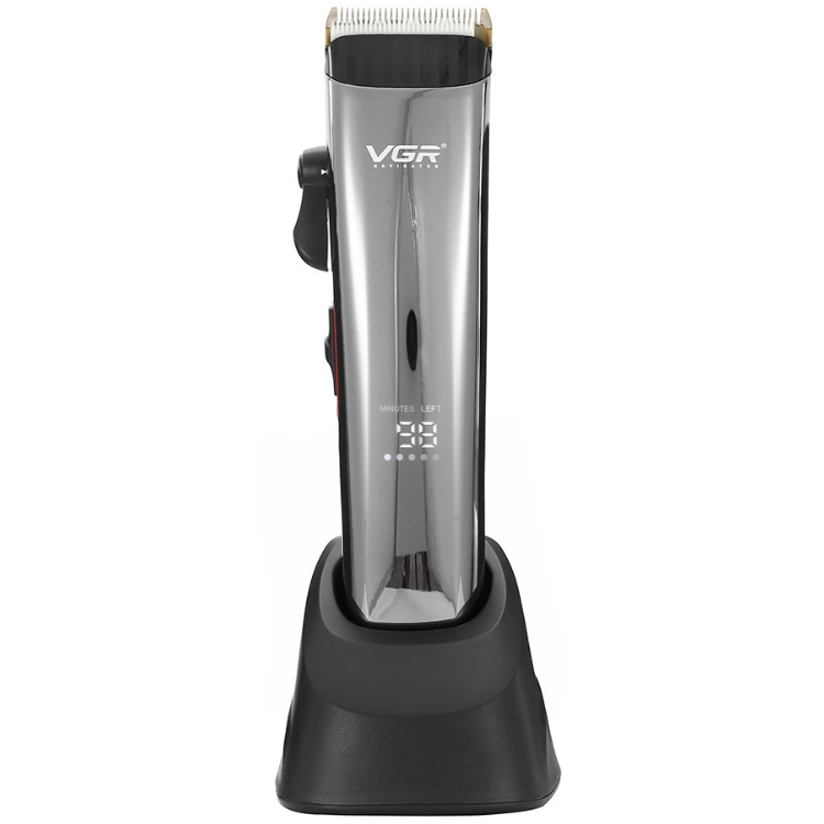 VGR V-166 10W Professional Electric Clippers with Smart LED Display, Plug Type: EU Plug