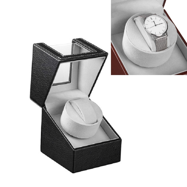 Leather Single Watch Box Electric Motor Watch Shaker Automatic Watch ...
