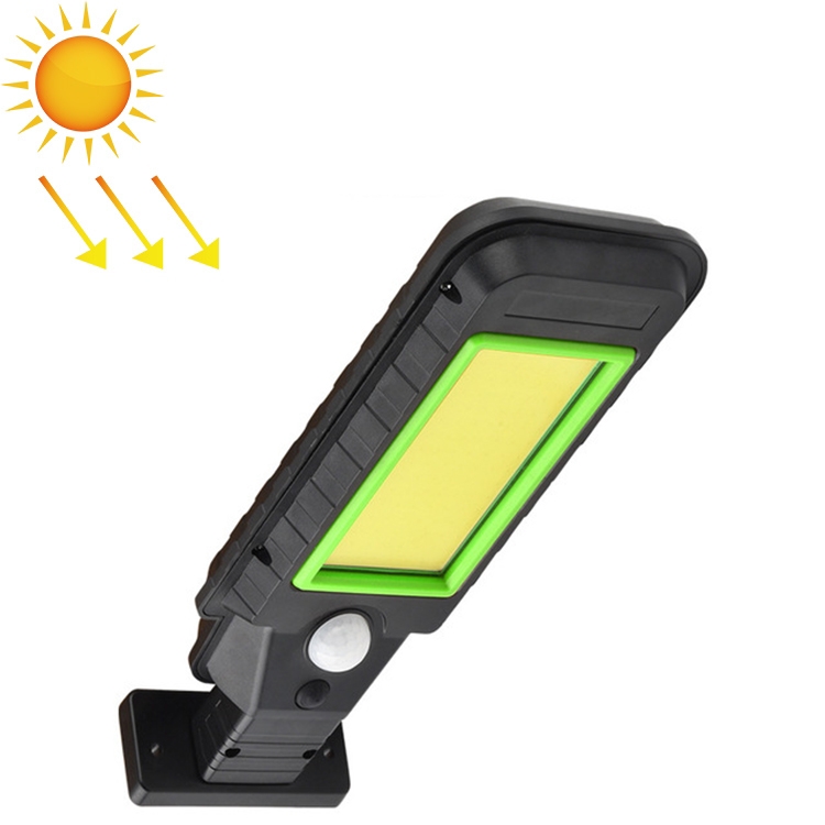 128 COB Solar Lamp Body Induction Wall Lamp LED Outdoor Waterproof ...