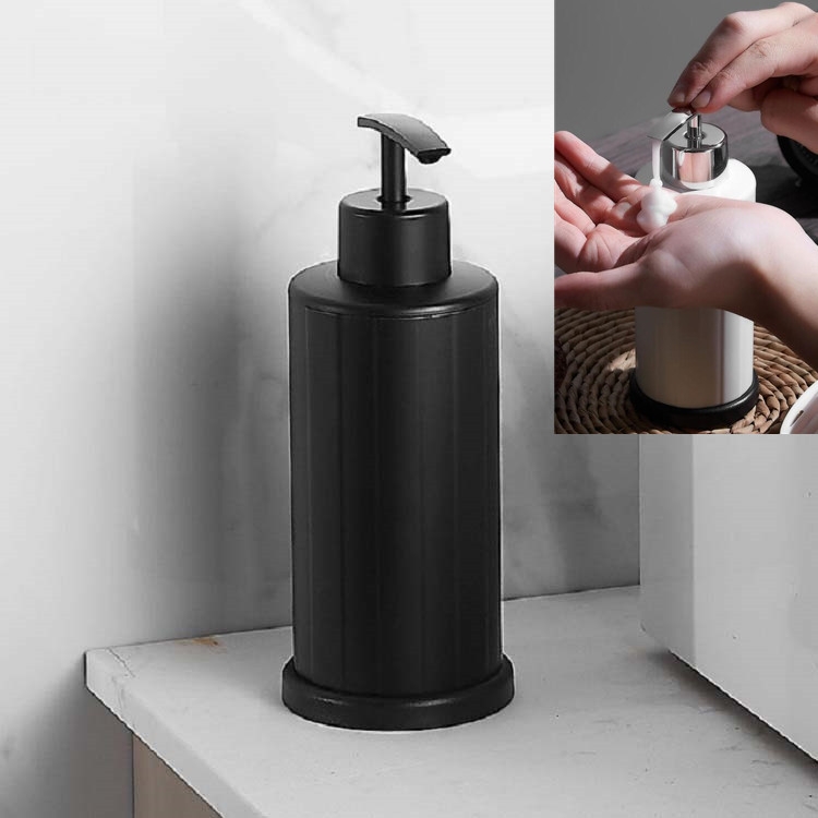 Desktop Manual Press Hand Sanitizer Bottle Soap Dispenser, Capacity ...