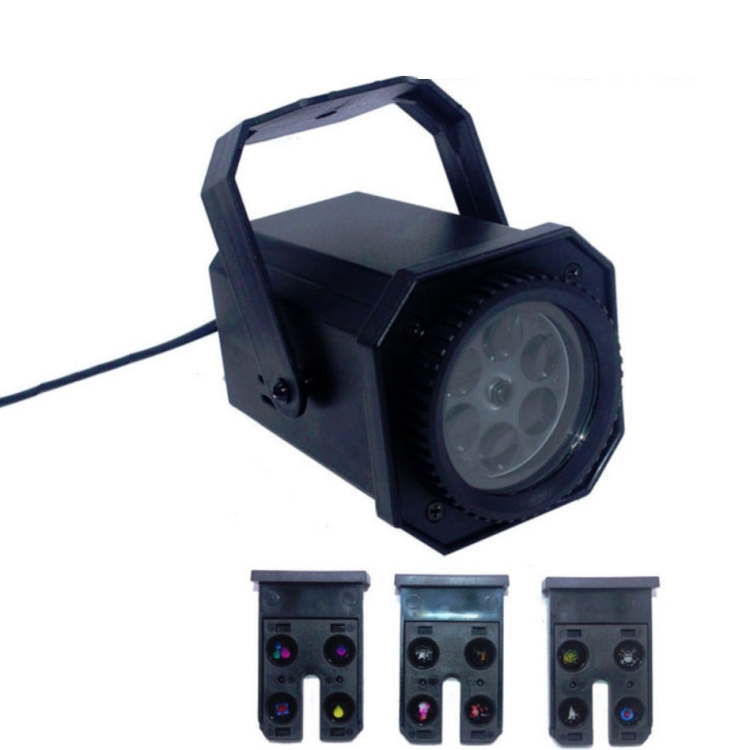 8w Led 무대 조명 크리스마스 눈송이 패턴 프로젝션 램프 효과 레이저 빛 플러그 사양 Eu 플러그