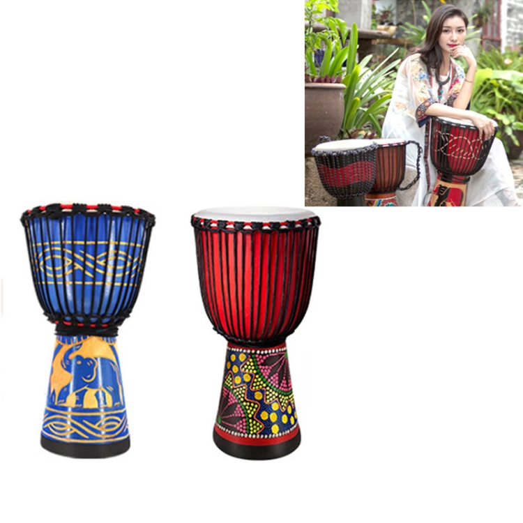 Engraved African Drum Children Kindergarten Percussion Instruments ...
