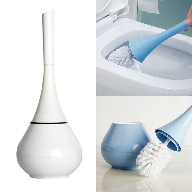 Creative Floor Standing with Base Toilet Brush Bathroom Cleaning Tool ...