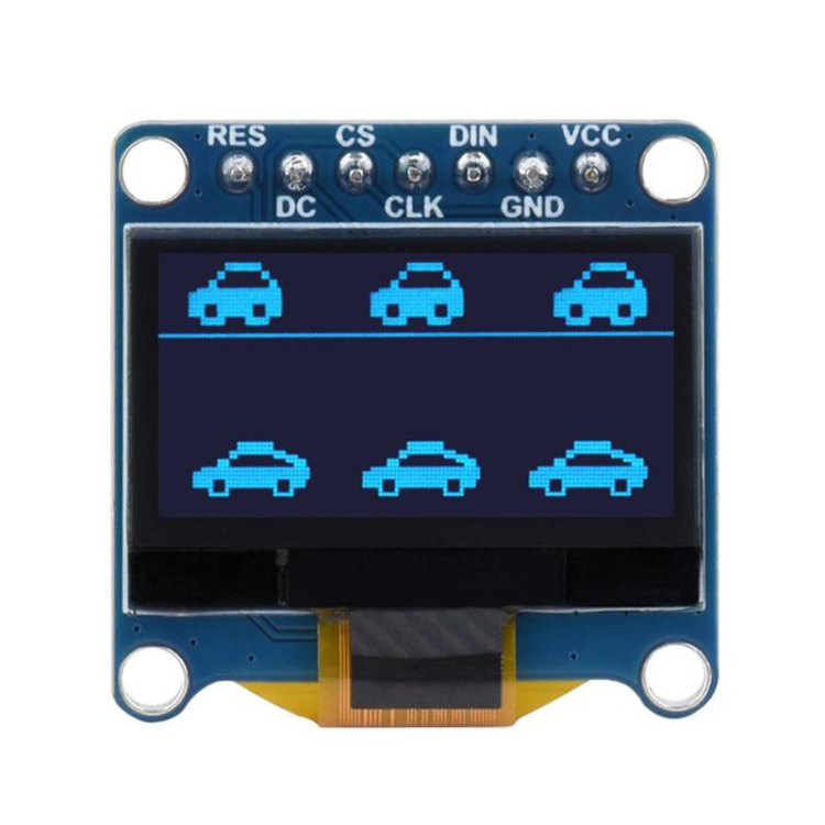 Arduino - Waveshare 0.96 inch OLED Display Module, 12864 Resolution ...