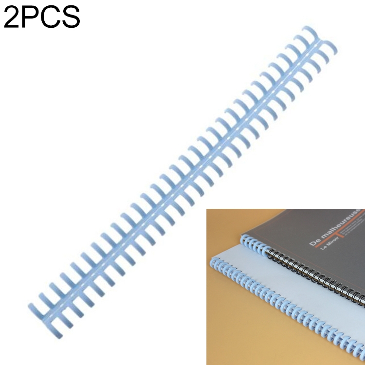 2 PCS Desk Calendar Loose-leaf Open Binding Ring A4 Plastic 34-hole ...