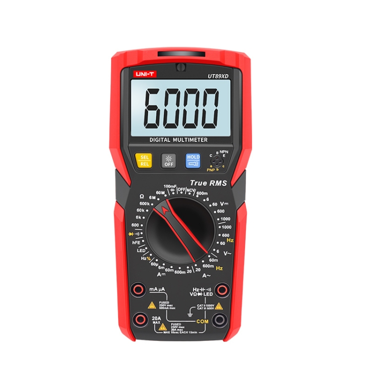 UNI-T UT89XD Digital High-Precision Multimeter Digital Display Multi-Meter