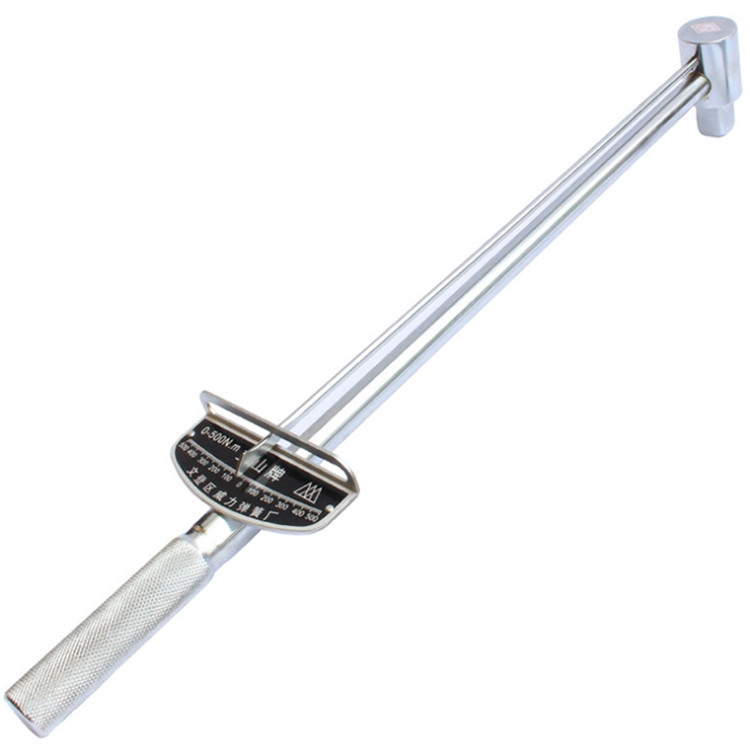 SANSHAN Pointer Torque Socket Wrench Torque Wrench, Specification:0-500N.m