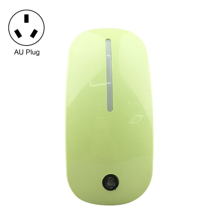 A66 Mouse Type ไฟ LED อัจฉริยะควบคุมไฟกลางคืน, ปลั๊ก: ปลั๊ก AU (สีเขียว)