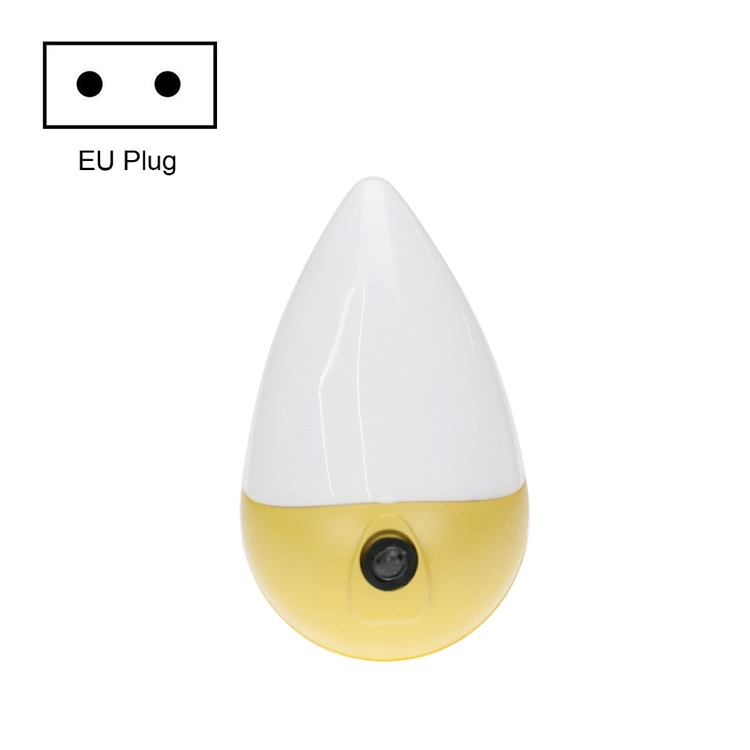 A68 지능형 광 감지 LED 야간 조명, 플러그:EU 플러그(색상 임의 배송)