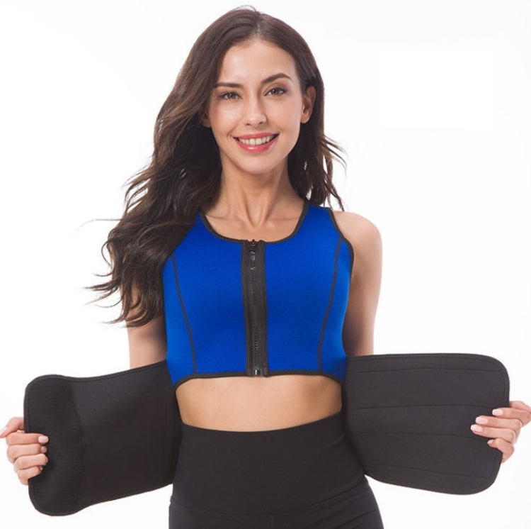 Neoprene Corset Yoga Vest Sweat Suit เข็มขัดรัดหน้าท้องหลังคลอดไซส์ S ...