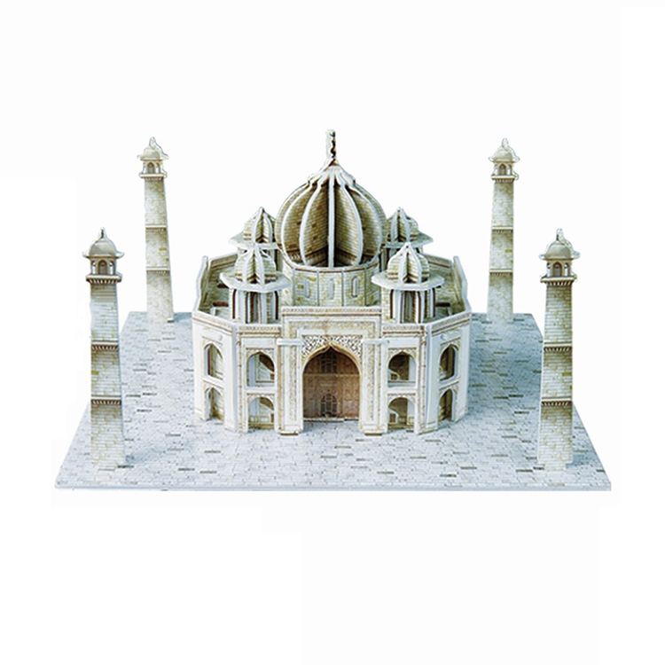 3 PCS 3D Puzzle Mini World Building Model Niños que ensamblan juguetes ...