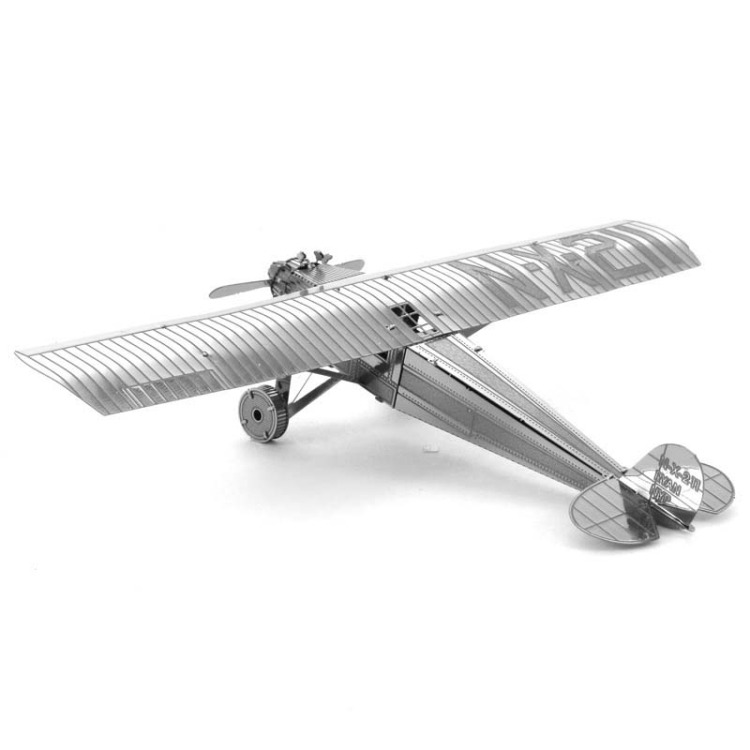 3 ชิ้น 3D Metal Assembly Model DIY Puzzle สไตล์: Spirit Of St.Louis