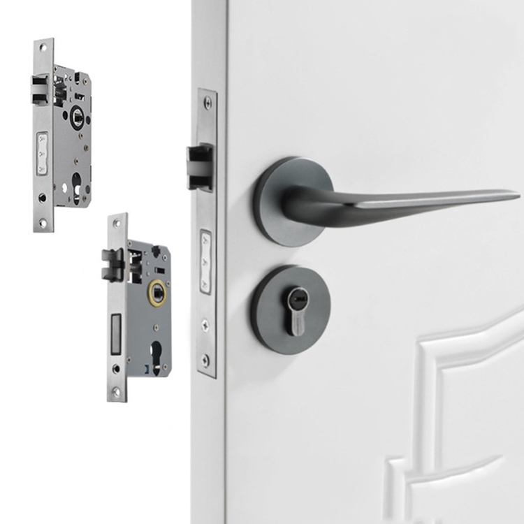 Ruimte Aluminium Binnen Dempen Gespleten Slot Slaapkamer Stevig Handvat ...