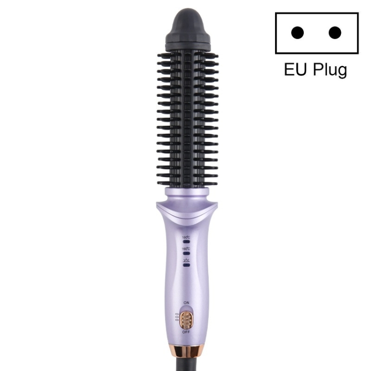 다기능 컬링 및 스트레이트 듀얼 목적 전기 음이온 모발 스트레이트 빗 사양 Eu 플러그 511 자주색