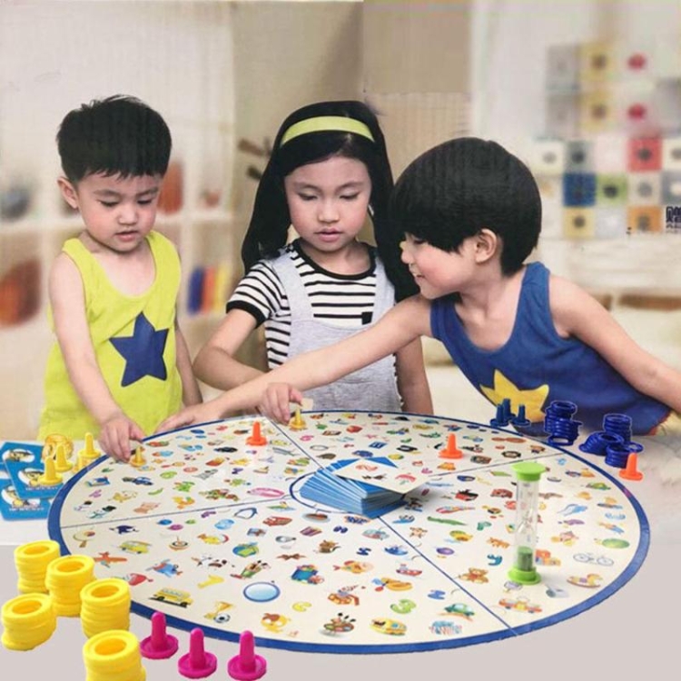Puzzle Kids Detectives Looking Chart Board Game Plastic Puzzle Brain ...