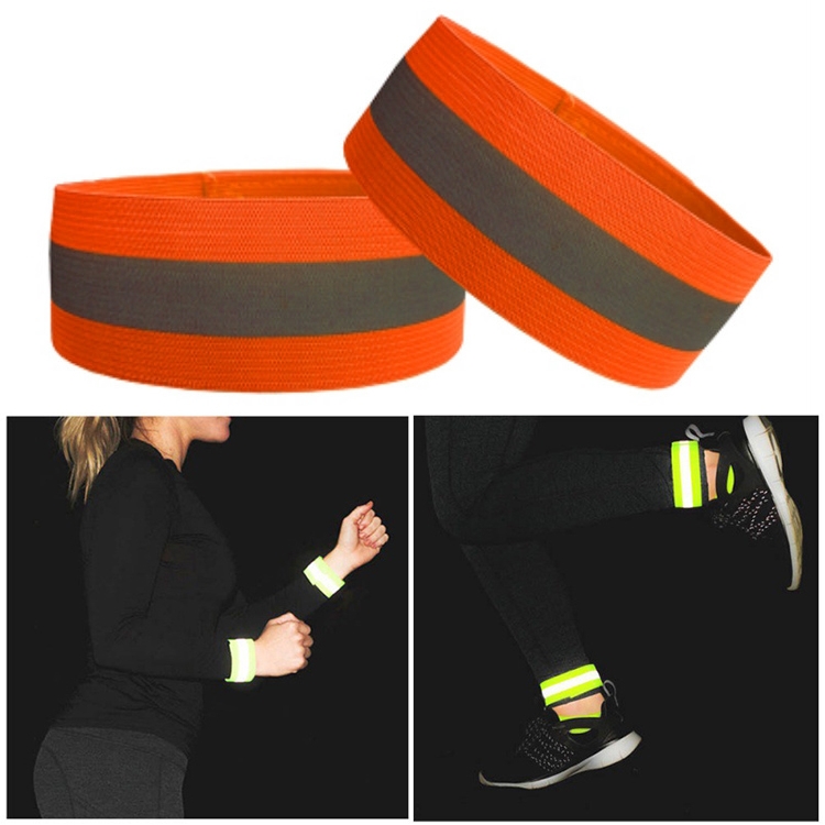 Reflective Band High Visibility Elastic Wristbands Outdoor Sports ...
