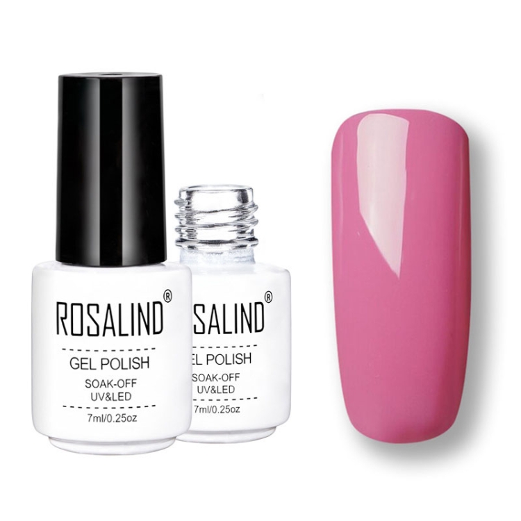 ROSALIND Gel Polish Set UV Semi Permanent Primer Top Coat Poly Gel ...