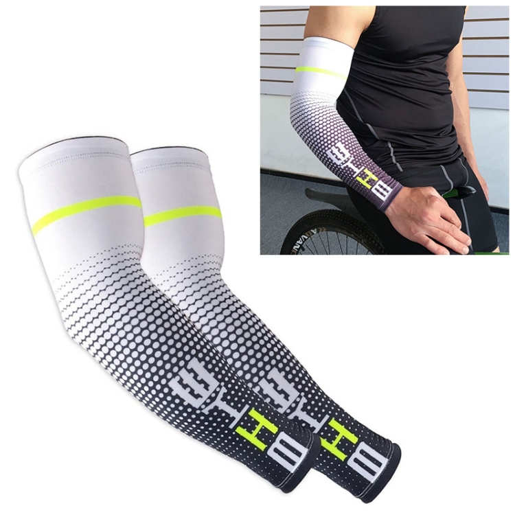 Cool Men Cycling Running Bicycle UV Sun Protection Cuff Cover ...