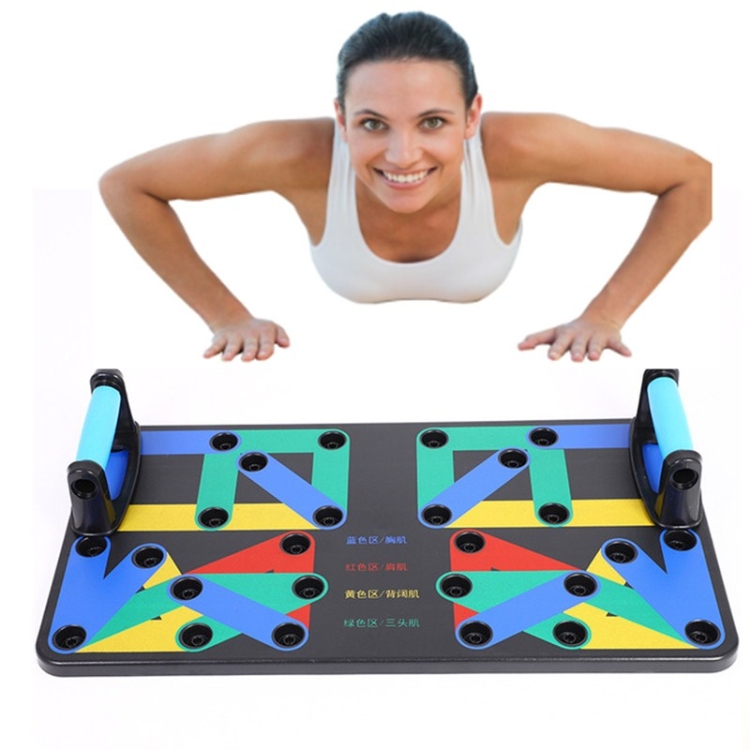 Diecisiete funciones Push-Up Frame Hombres Fitness Body Equipment