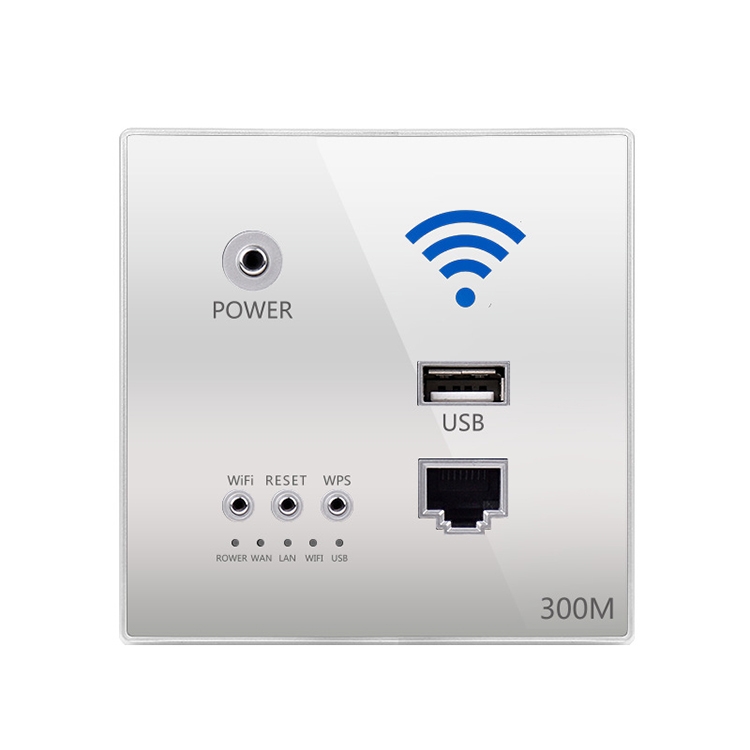 Wireless Routers - 86 Type Through Wall AP Panel 300M Hotel Wall Relay ...