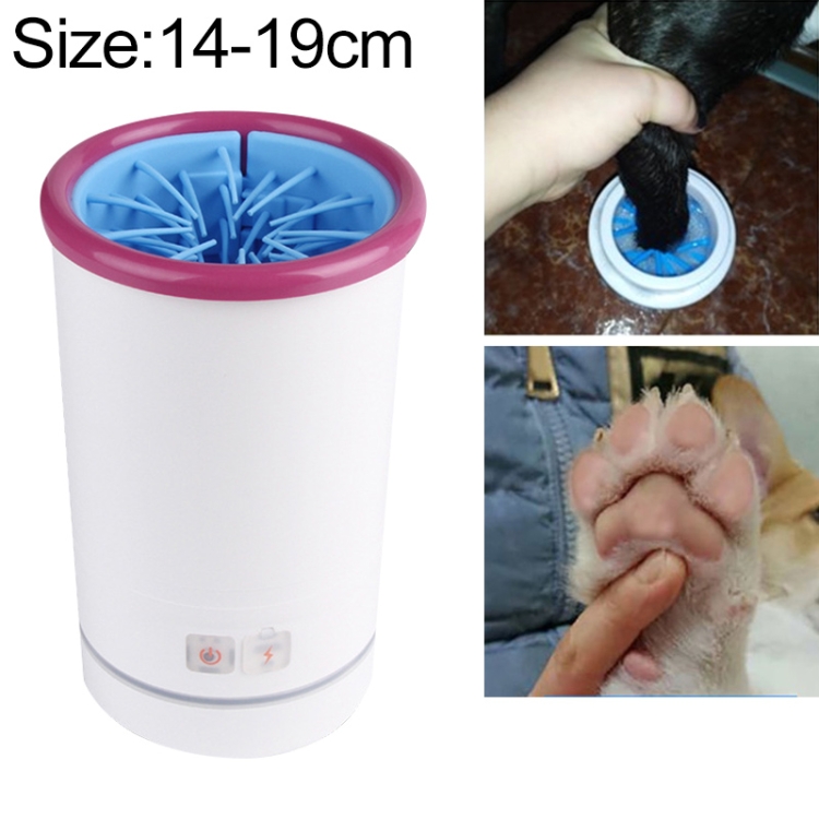 Pets Automatic Foot-Washing Cup Cats Dogs Extremities Cleaning Artifact ...