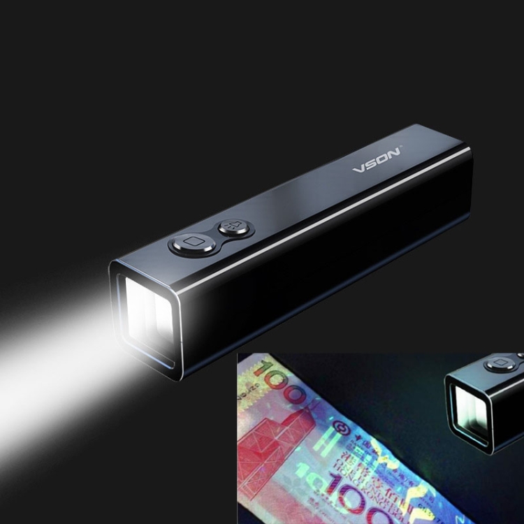 VSON Violet Lamp Currency Detector Portable Highlight Flashlight ...