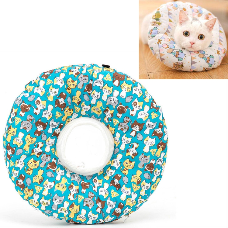 Cat Supplies Detachable Waterproof Anti-Bite Anti-Licking Collar Cat ...