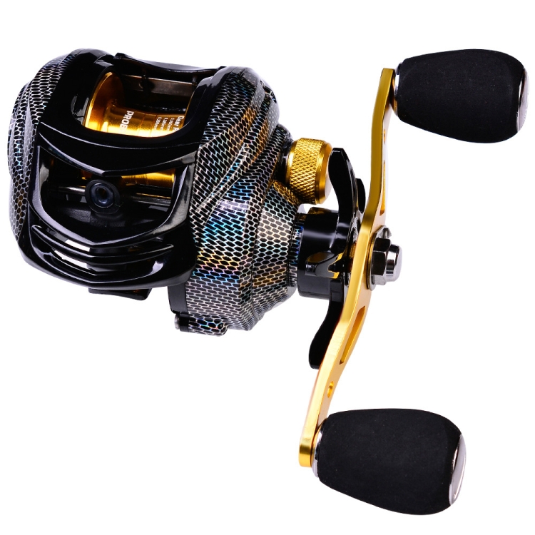 PROBEROS Metal Drop Wheel 18+1 Axis Lure Fish Wheel, Style: DW132PL ...