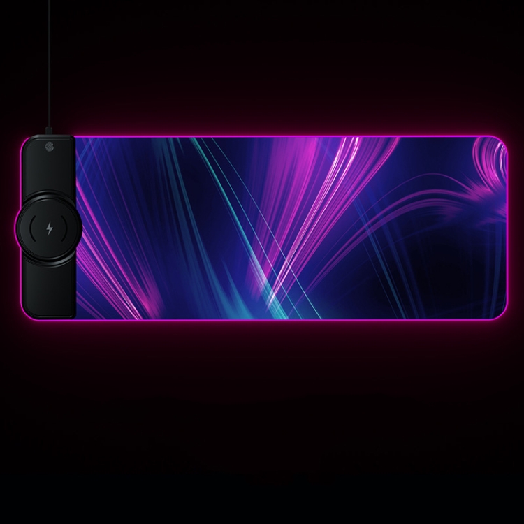 RGB01 15W Wireless Charging Mouse Pad RGB Luminous Mouse Pad, Size: 810 ...