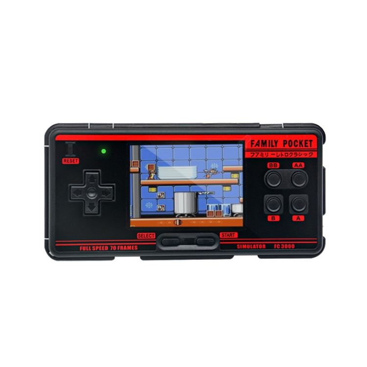 FC3000 V2 3 inch Screen Children Handheld Game Console 8 Emulators ...