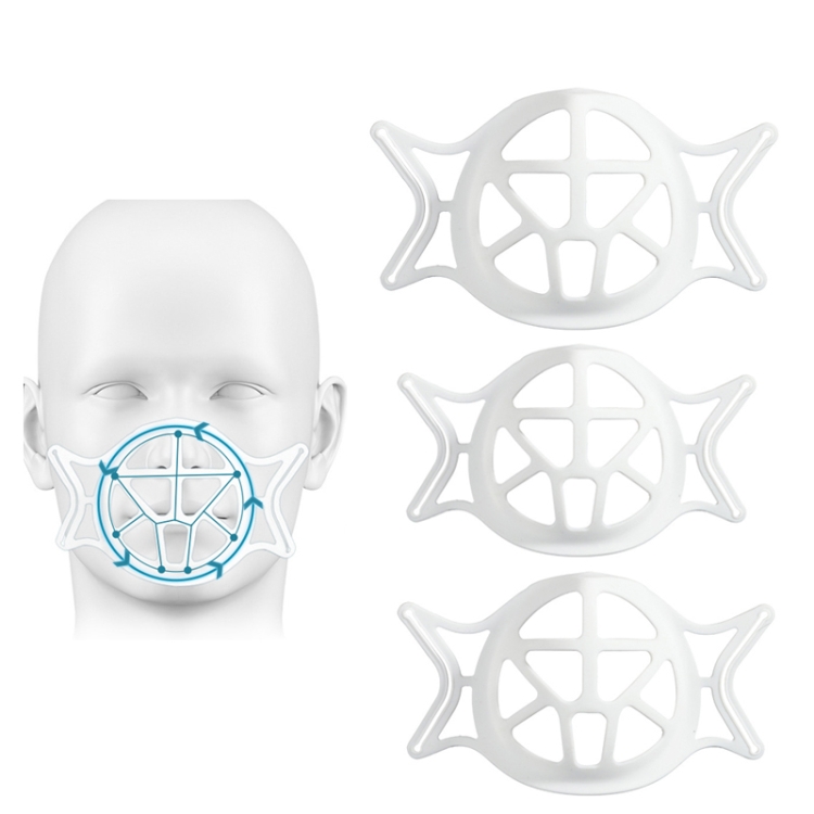 10 PCS Mask Holder Mouth And Nose Separation 3D Mask Support Frame ...