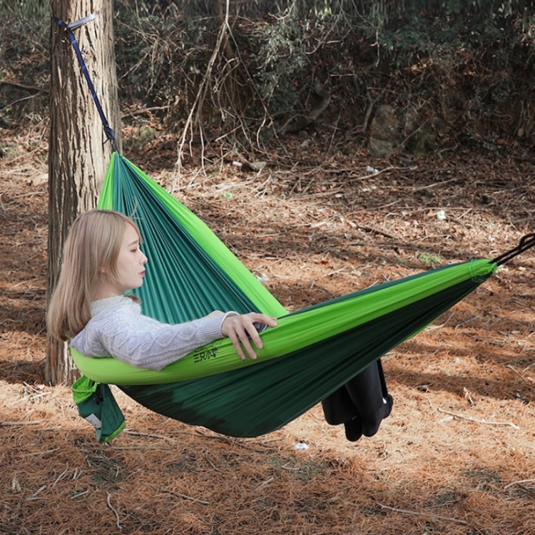 Outdoor Double Inflatable Hammock Anti-Rollover Camping Swing, ขนาด ...