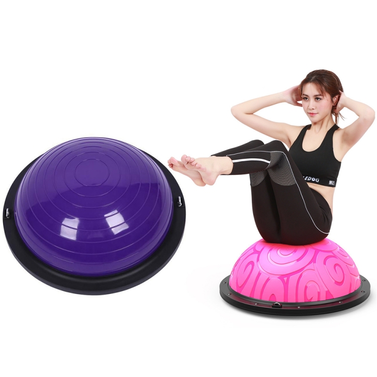 46cm Wave Speed Ball Yoga Semi-Circular Balance Ball Fitness Pilates ...