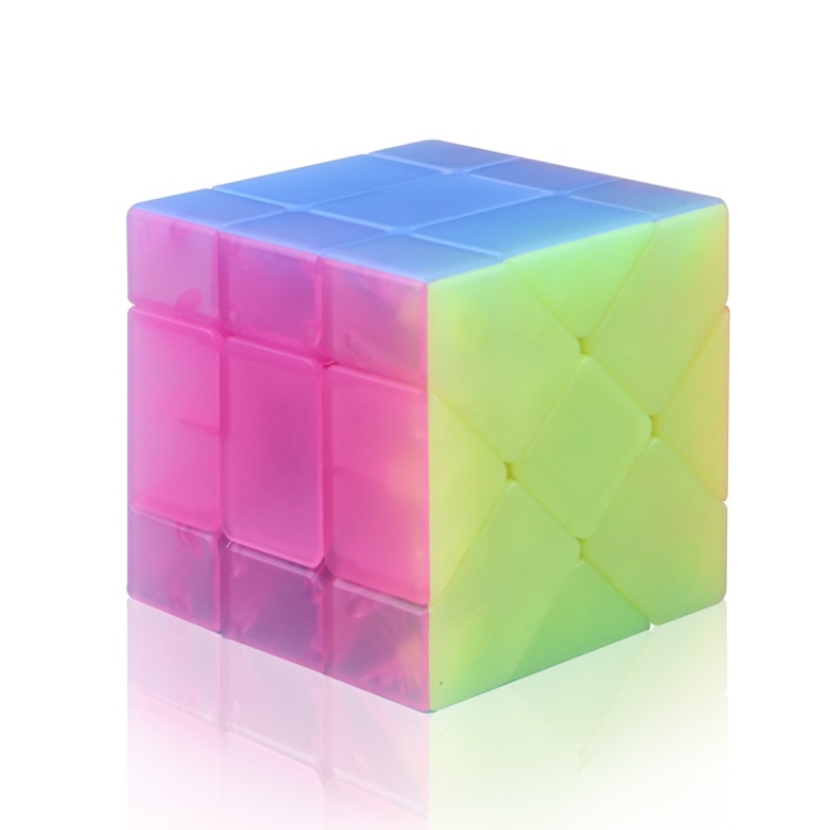 Jelly Rubik Cube Children Educational Toys, Colour: Roll Diamond