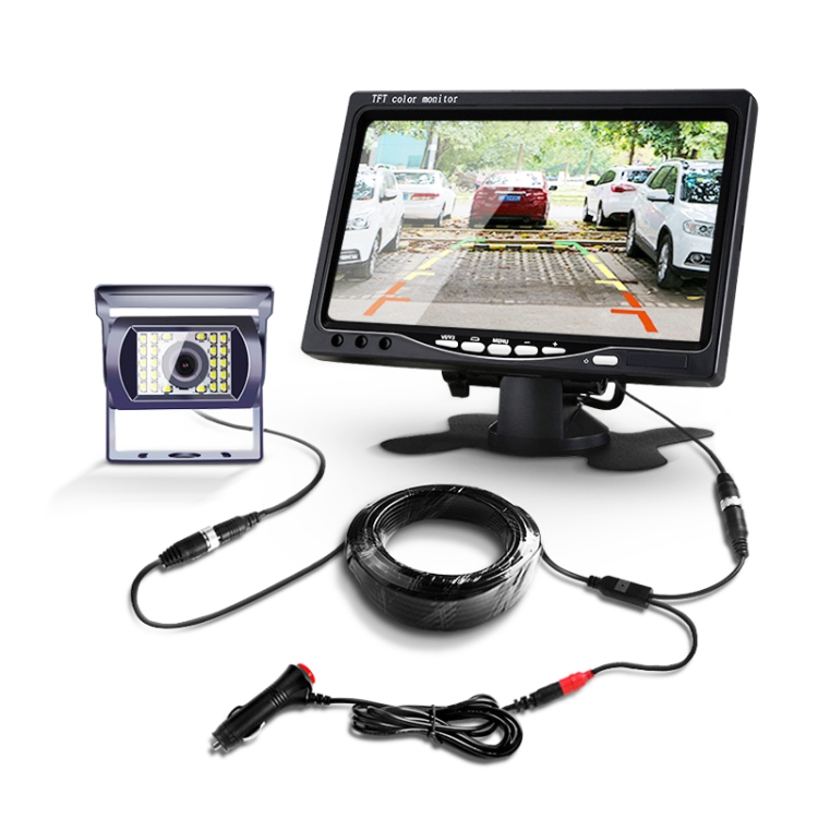 YB-CC-1 12/24V Car 7 Inch Display HD Night Vision Camera Monitoring ...