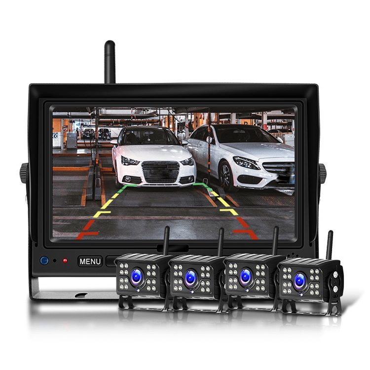 Front & Rear View Cameras - 7 Inch Digital Wireless Reversing Image ...