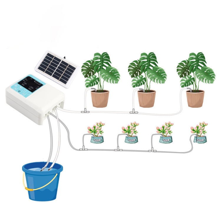 G89456 Solar Intelligent Voice Timing Automatic Flower Watering Device ...