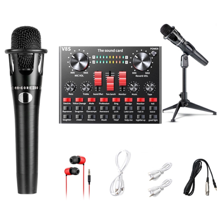 V8s Live Sound Card Set Microphone Anker Mobiltelefon ...