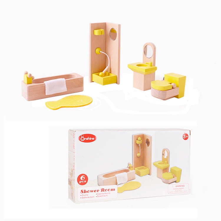 Onshine Pretend Play Scene DIY Role Playing Wooden Furniture ...