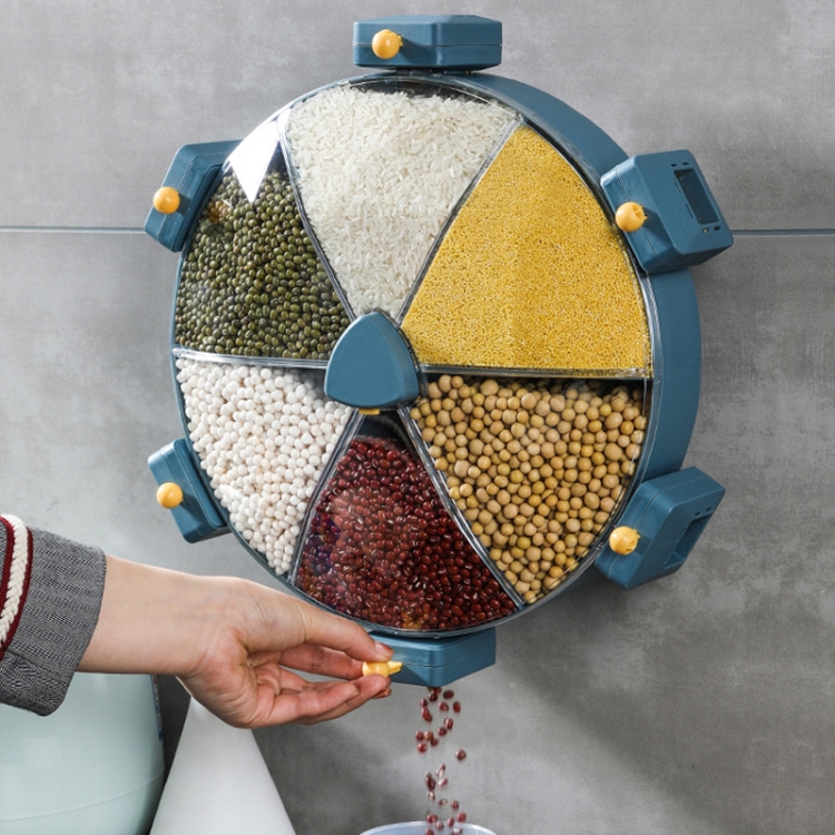 Rice Barrel Grain Storage Box Wall-Mounted Household Grain Sealed Tank ...